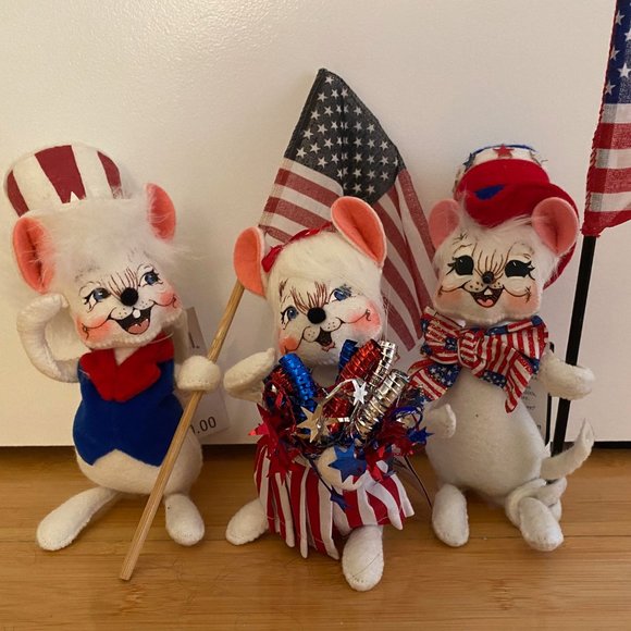 Annalee Mobilitee Dolls | Holiday | Annalee Mobilitee Dolls Patriotic ...